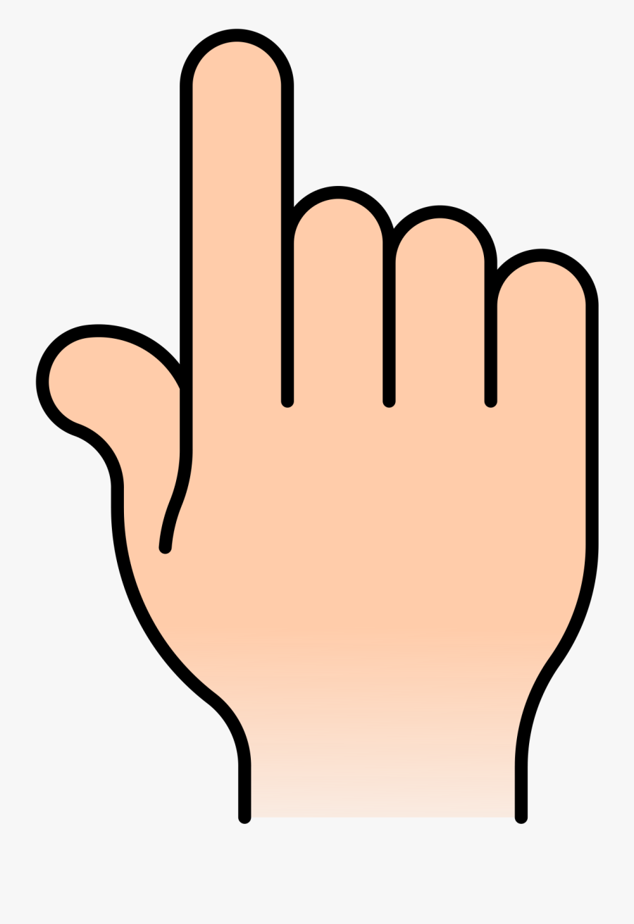 Clip Art Finger Space Clipart - Pointing Finger Clipart , Free ...