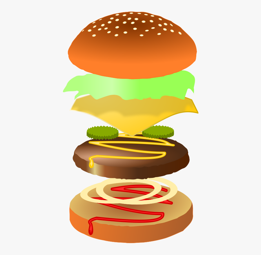 Make A Burger Clipart , Free Transparent Clipart - ClipartKey