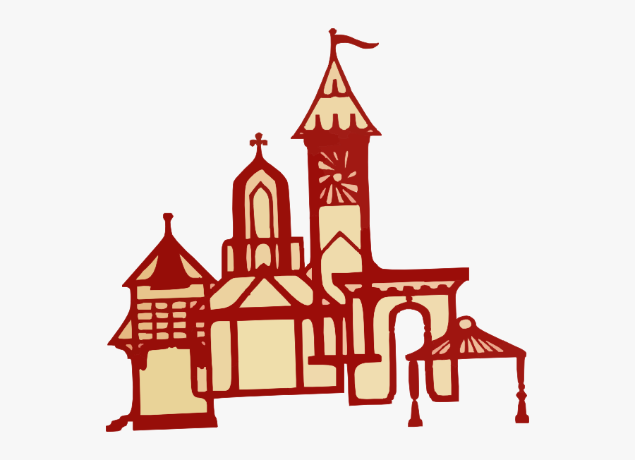Red Castle Png , Free Transparent Clipart - ClipartKey