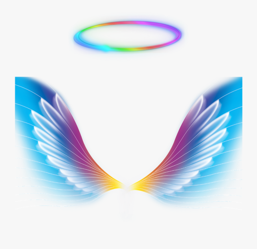 Transparent Angel Wings Clipart - Rainbow Angel Wings , Free ...