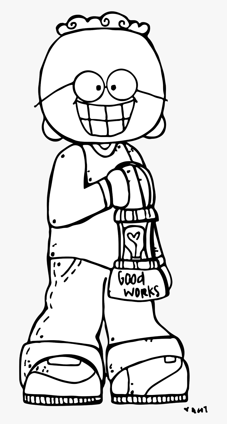 Melonheadz Clipart Black And White Family , Free Transparent Clipart ...