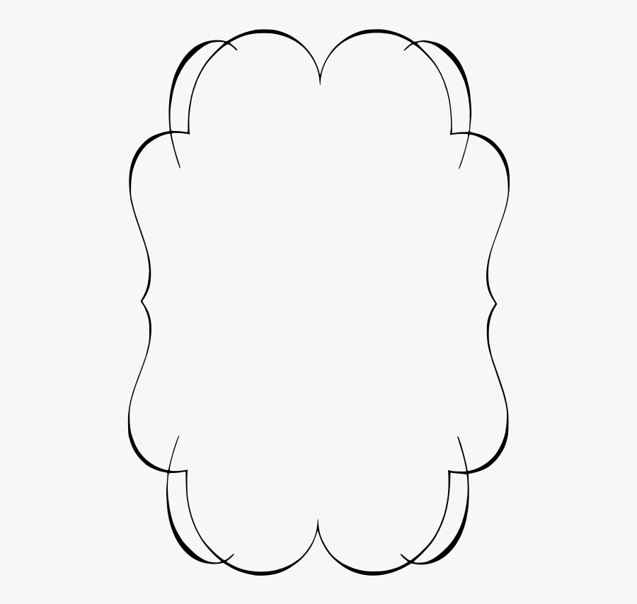 Clip Royalty Free Vintage Calligraphy Frame Border - Calligraphy Frames ...