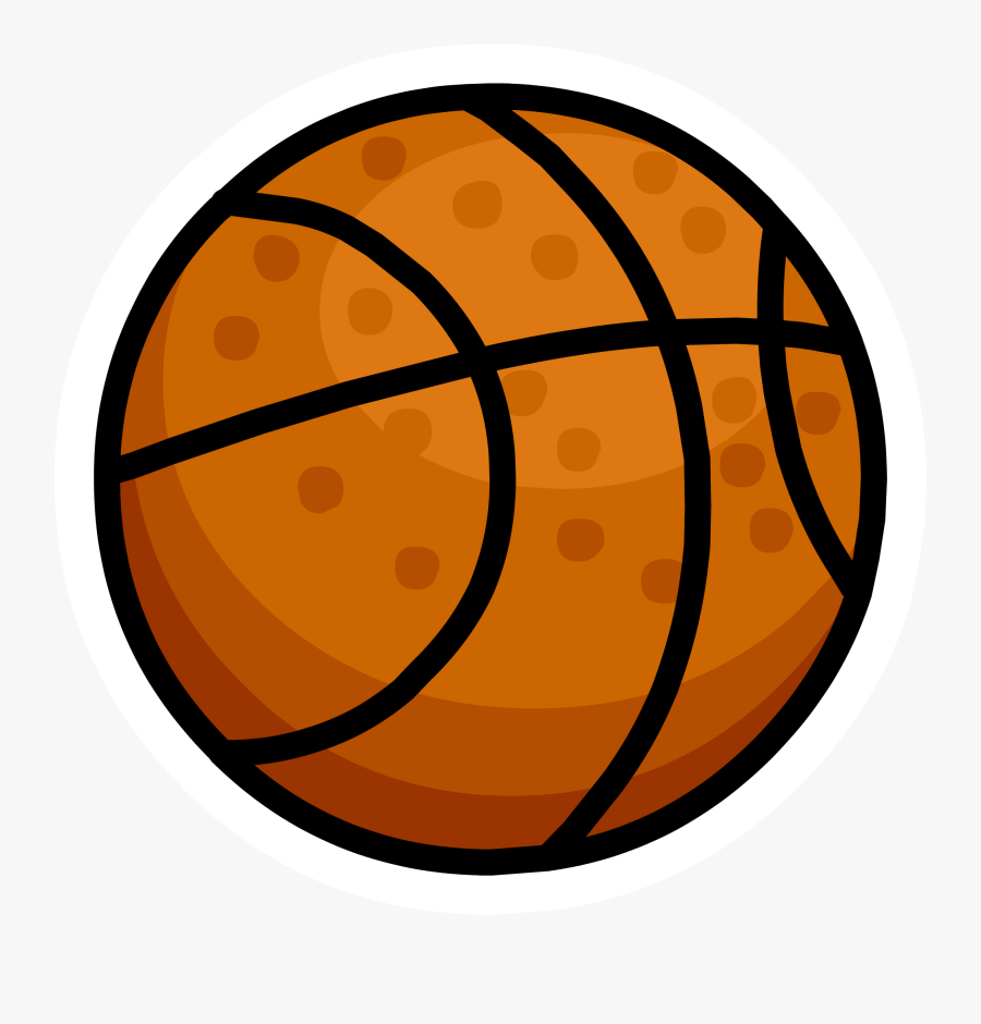 Clip Art Basketball Pin - Transparent Basketball Sprite , Free ...