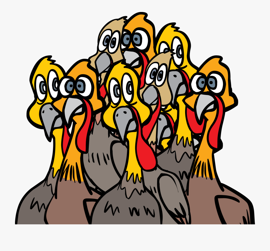 Group Of Turkeys Clipart , Free Transparent Clipart - ClipartKey