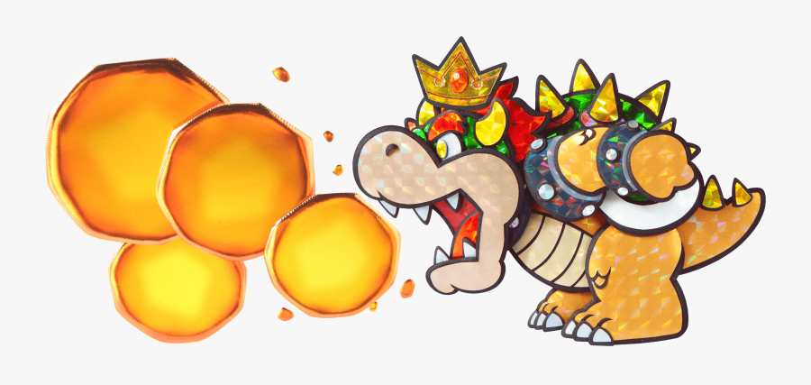 Paper Bowser Sticker Star , Free Transparent Clipart - ClipartKey