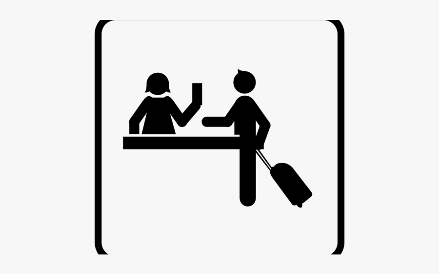 Hotel Check In Icon , Free Transparent Clipart - ClipartKey
