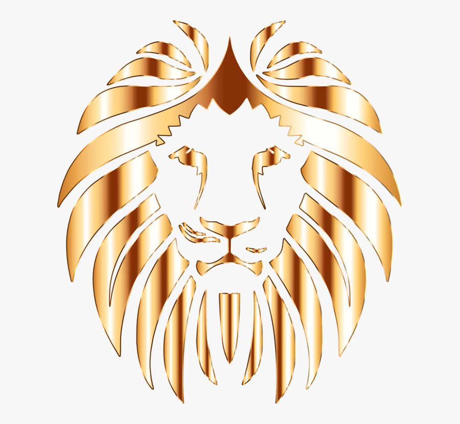 Transparent Roar Clipart - Golden Lion No Background , Free Transparent ...