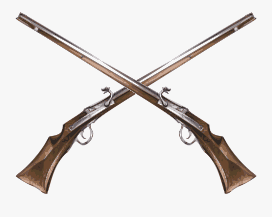 Crossed Rifles Png - Musket Png , Free Transparent Clipart - ClipartKey
