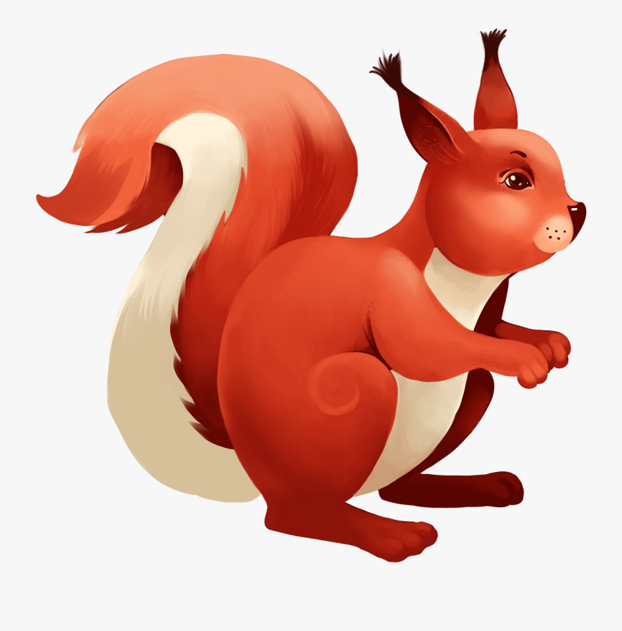 Fox Squirrel , Free Transparent Clipart - ClipartKey