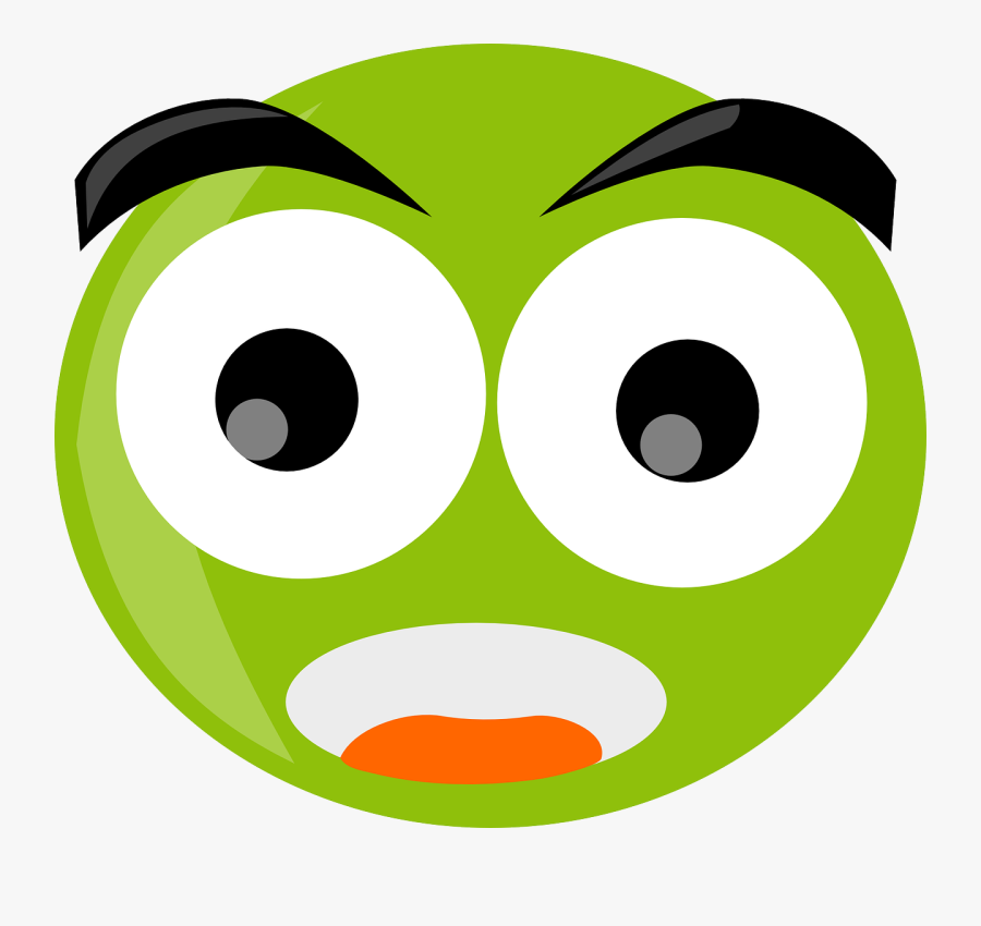 Shocked Face Smiley - Vector Keropi , Free Transparent Clipart - ClipartKey