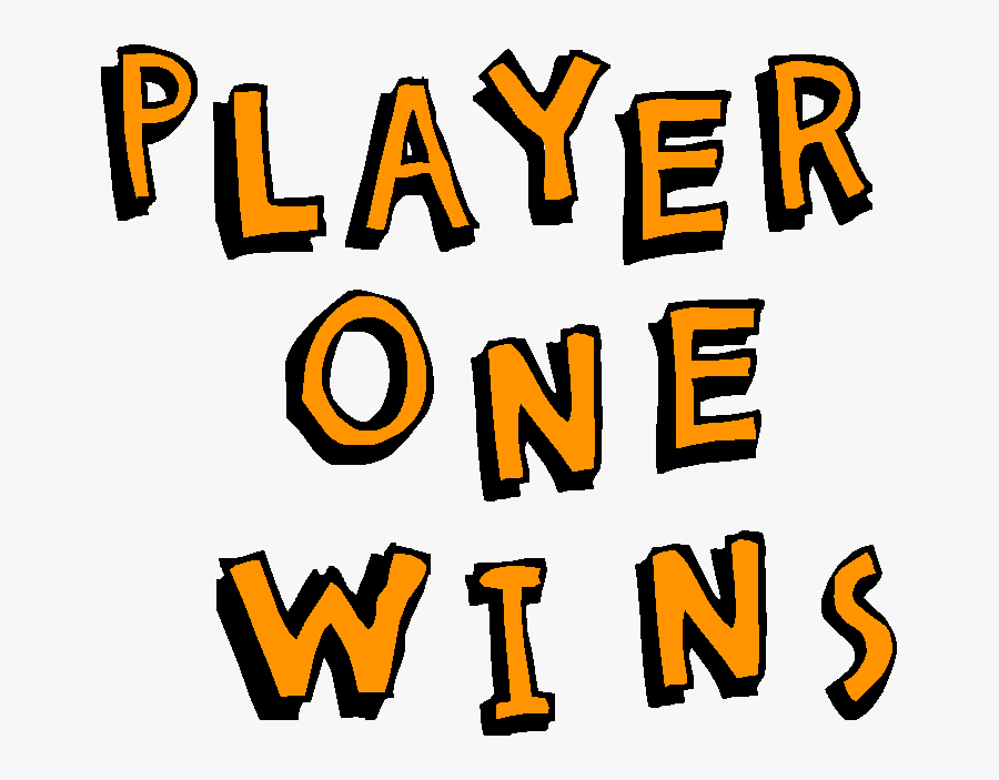 Transparent Tron Clipart - Player 1 Wins Sprite , Free Transparent ...