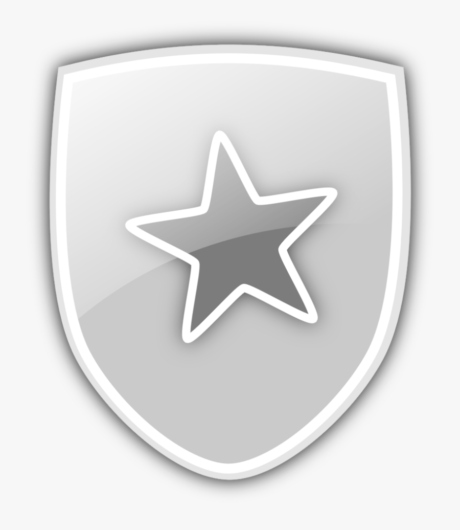 Shield Star Icon , Free Transparent Clipart - ClipartKey