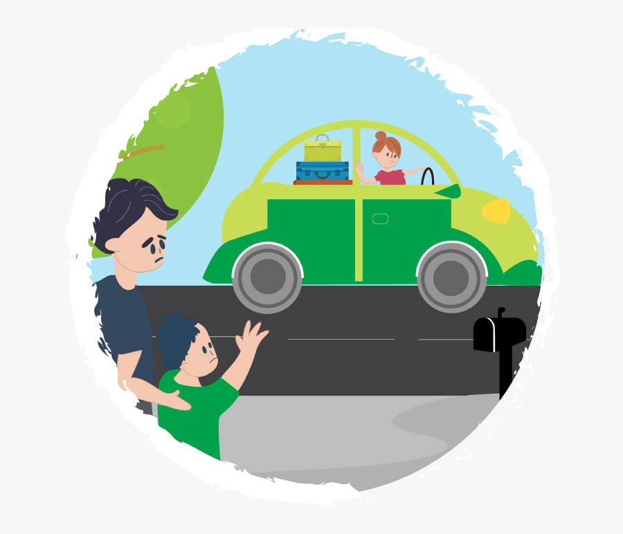 Boy Looking Sad, Waving Goodbye - Illustration , Free Transparent ...