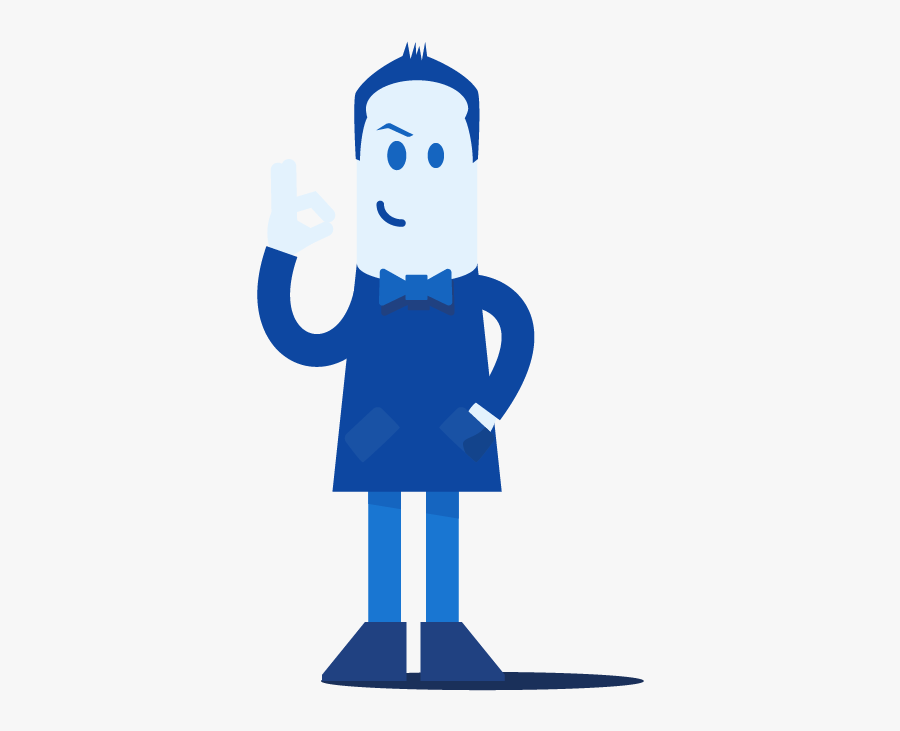 Design Service Represented With Happy Business Owner - Cartoon , Free ...