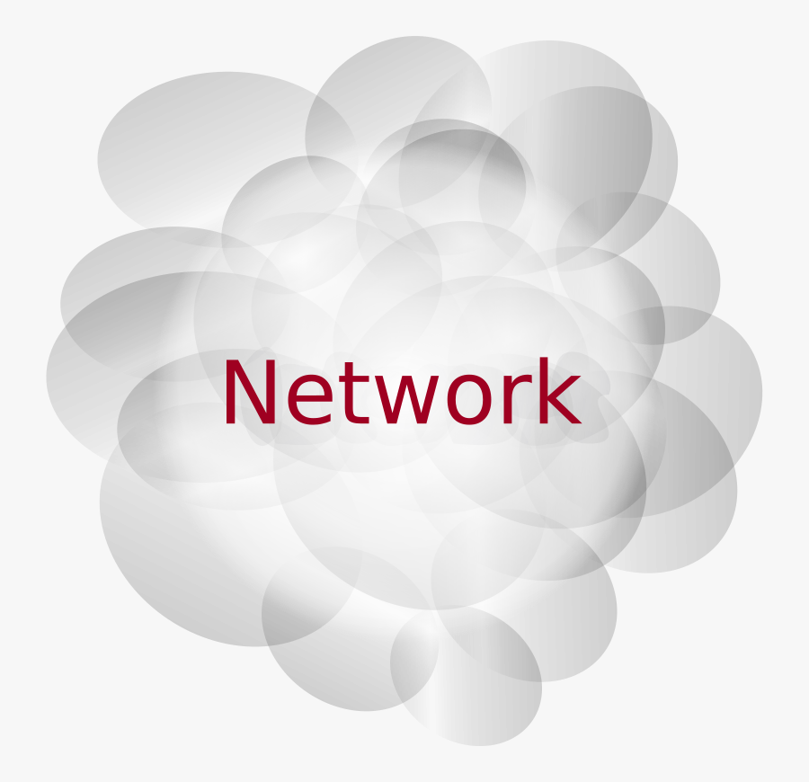 Network Cloud Clip Art At Clker - Network Cloud , Free Transparent ...