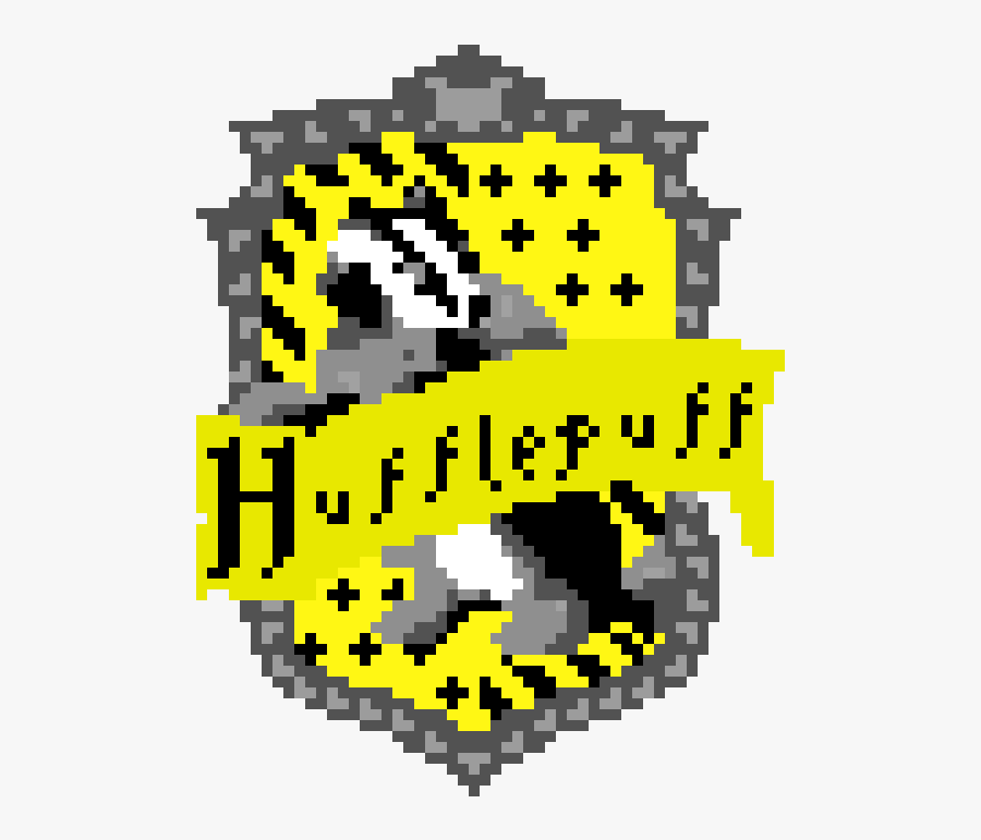 Pixel Art Hufflepuff Logo Clipart , Png Download - Hufflepuff Banner ...