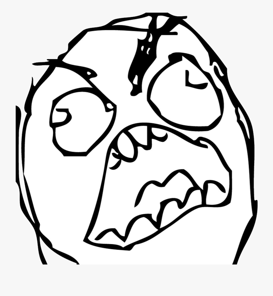 Internet Meme Clipart Illustrations - Angry Troll Face Png , Free ...