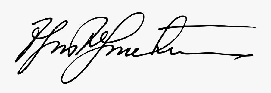 Transparent Signature Clipart - Transparent Background Signature Png ...