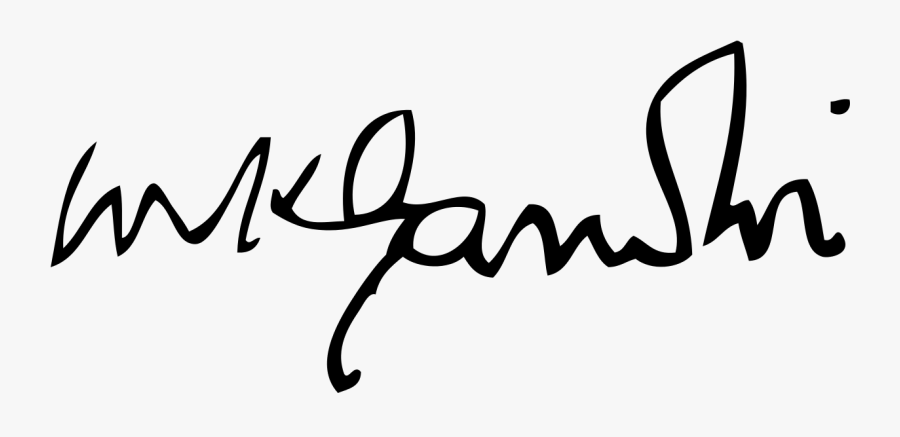 File - Gandhi Signature - Svg - Signatures Of Famous - Mahatma Gandhi ...