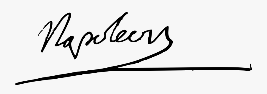 Napoleon Signature - Napoleon Bonaparte Signature , Free Transparent ...
