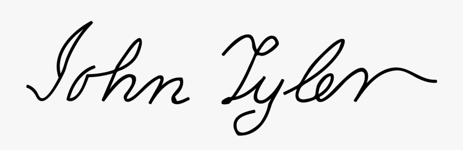 John Tyler Signature , Free Transparent Clipart - ClipartKey