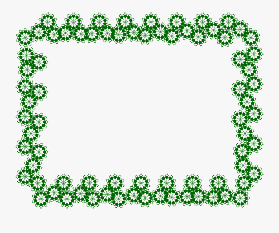 Green Border Frame Transparent Png - Green Border Transparent Clipart ...