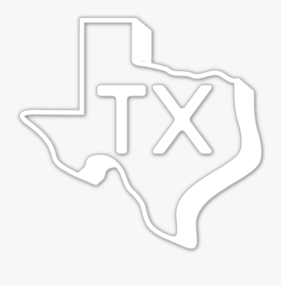 Texas White Outline , Png Download - Black-and-white , Free Transparent ...