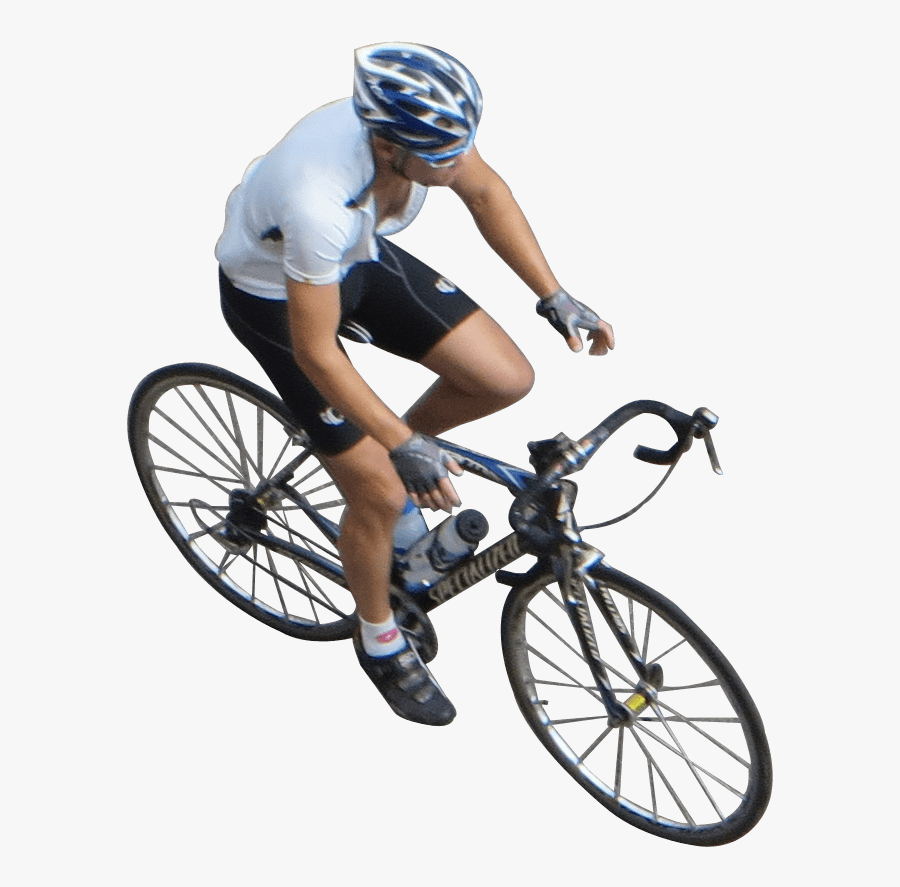 Cyclist Top View Clip Arts - Bike Riding Png , Free Transparent Clipart ...
