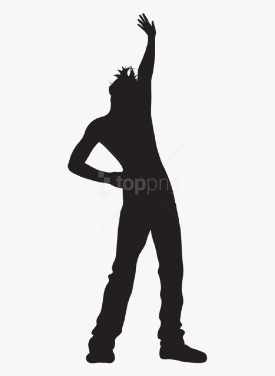 Transparent Man Standing Clipart - Dancing Man Transparent , Free ...