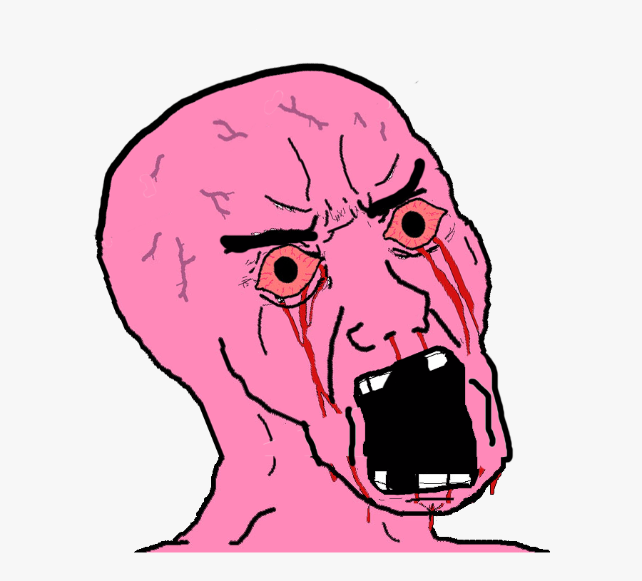 Jordan Peterson Climate Change Twitter Clipart , Png - Pink Wojak Png ...