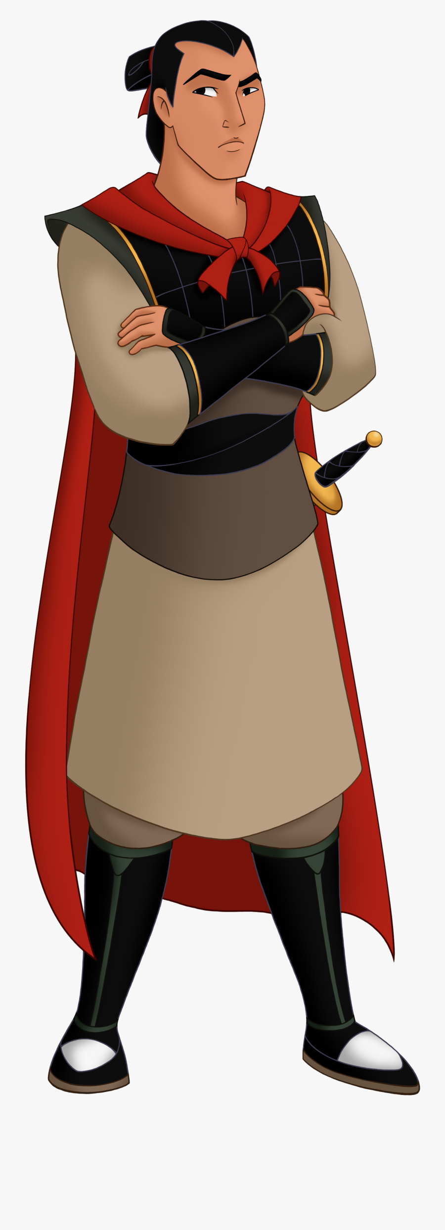 Transparent Mulan Clipart - Shang Mulan Full Body , Free Transparent ...