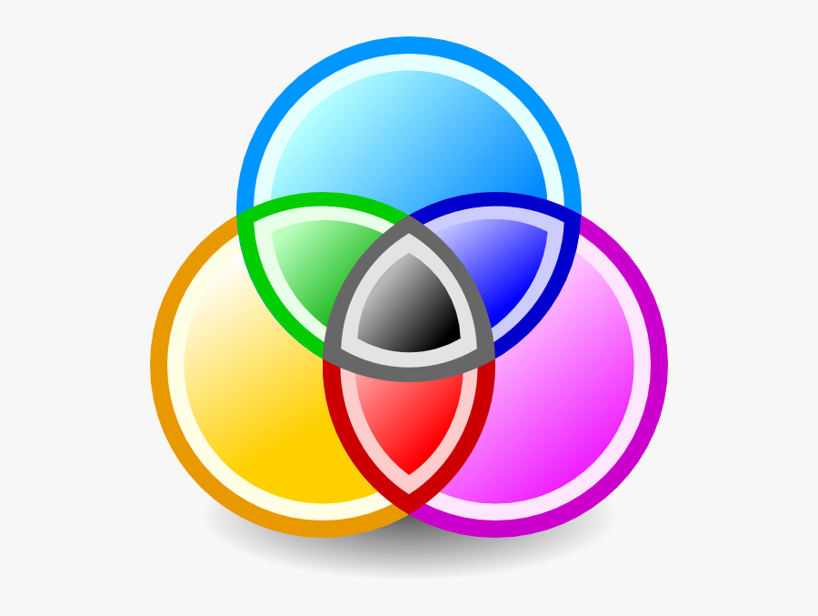 Maxim Tango Cmyk Clip Art At Clker - Color Circle Icon Free , Free ...