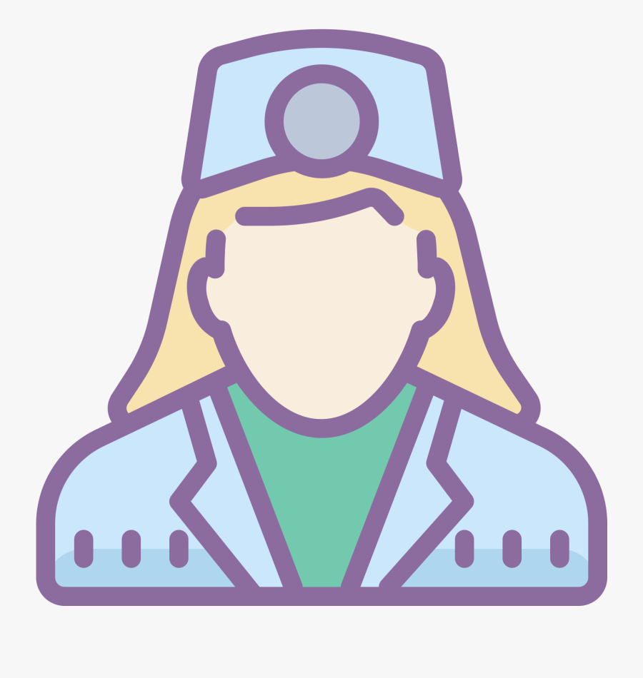 Doctor Female Icon - Icono Usuario Imagen Png , Free Transparent ...