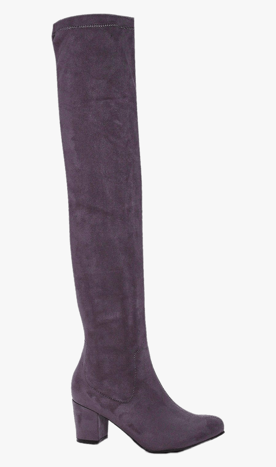 Mauve Knee High Boot Clip Arts - Knee-high Boot , Free Transparent ...