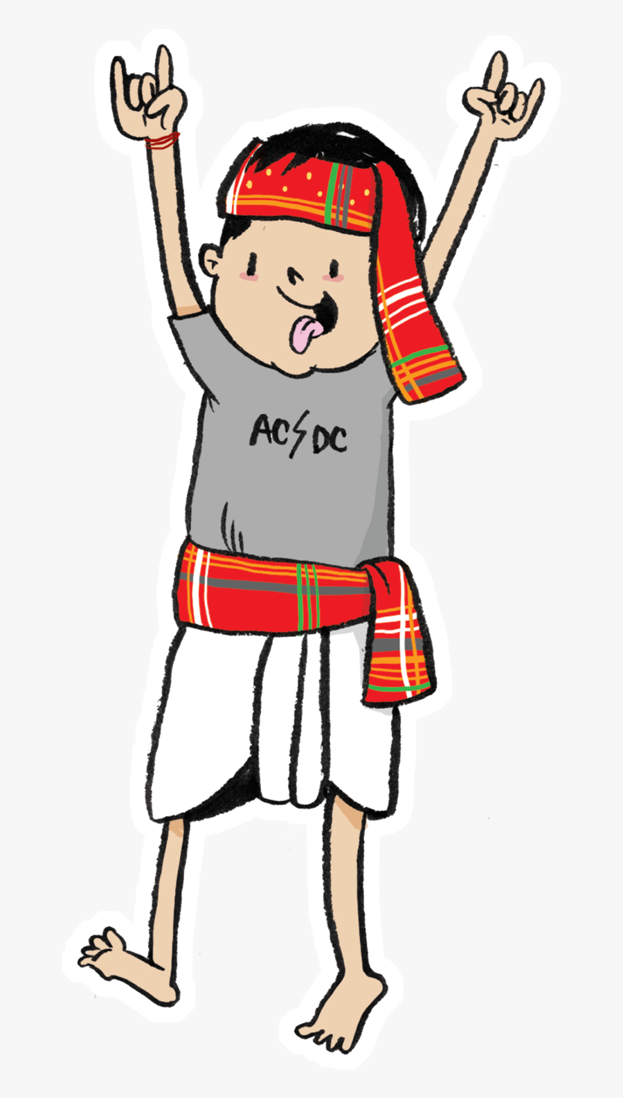 The Dads Indian Family - Cartoon , Free Transparent Clipart - ClipartKey