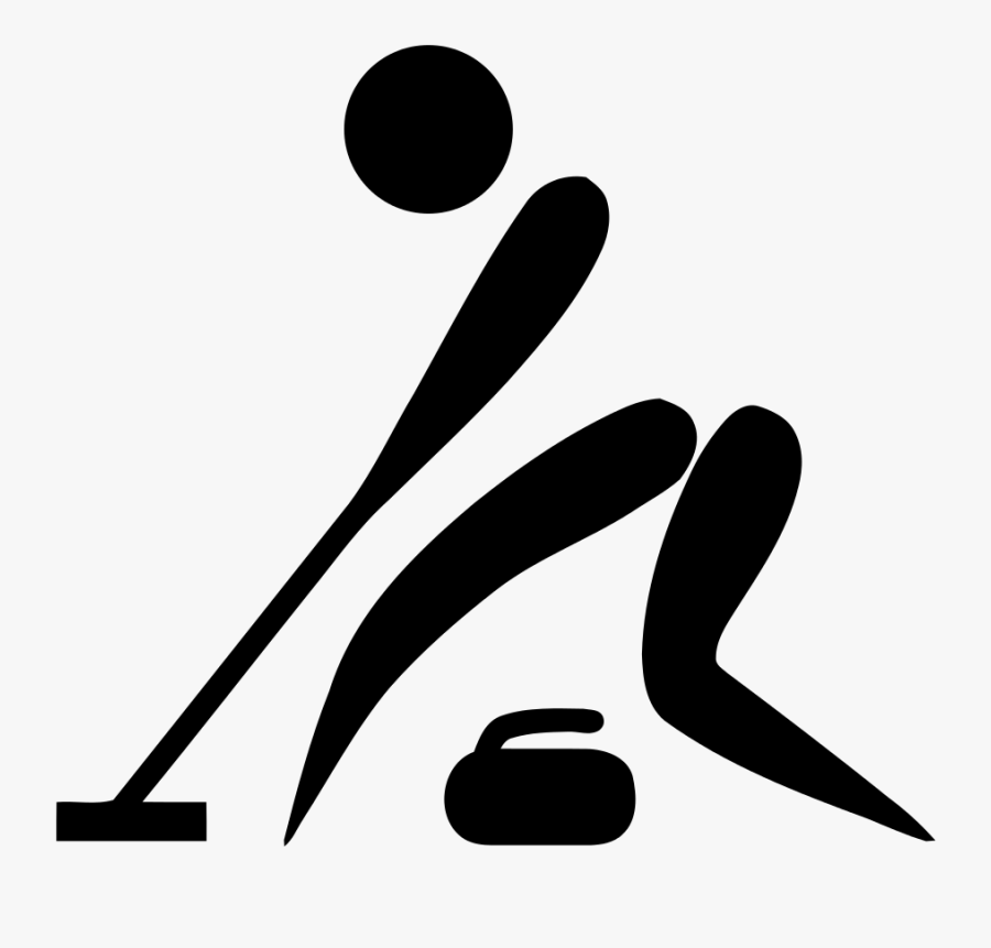 Curling Sport Stick Figure , Free Transparent Clipart - ClipartKey