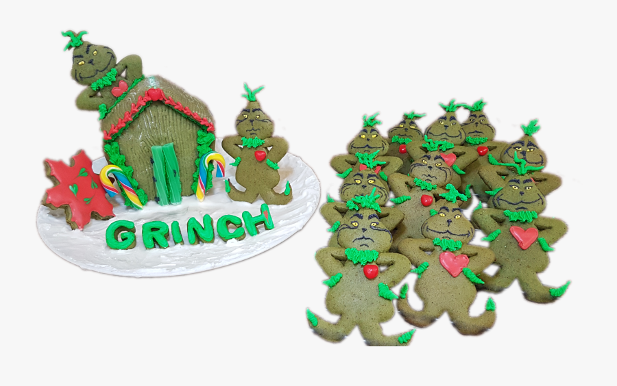 Grinch Gingerbread Men Cookies Pinn , Free Transparent Clipart - ClipartKey