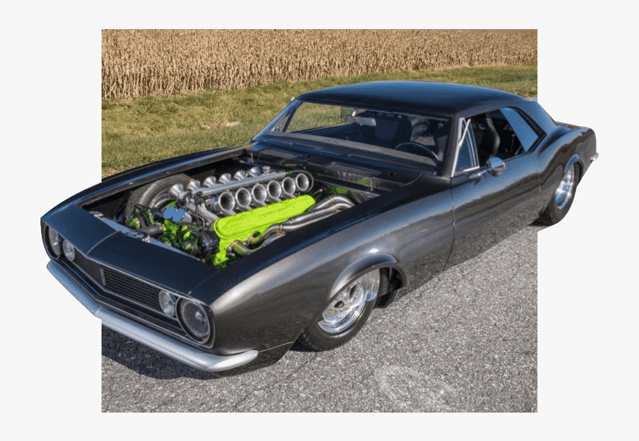Transparent Muscle Car Png - Heavily Modified Muscle Car , Free ...