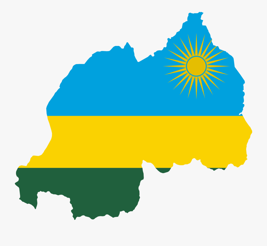 Rwanda Flag Map Png , Free Transparent Clipart - ClipartKey