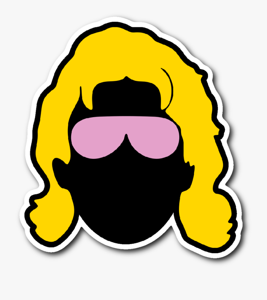 Flair Silhouette Sticker - Ric Flair Cartoon Head , Free Transparent ...
