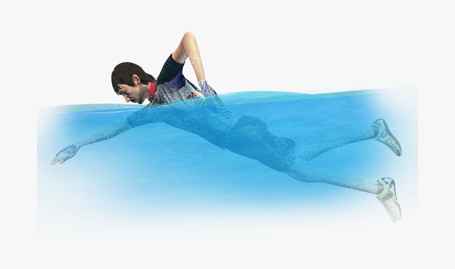 Man Swimming Png - Transparent Background Swimmer Png , Free ...