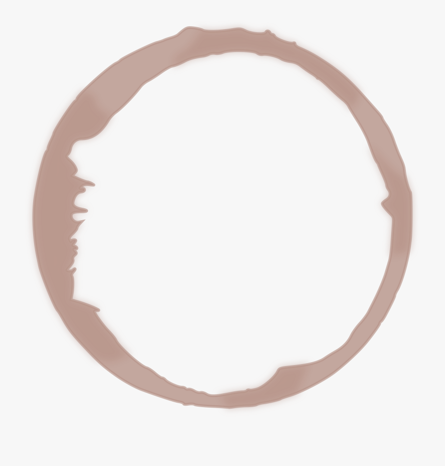 Oval,circle,champagne - Transparent Wine Glass Stain Png , Free ...