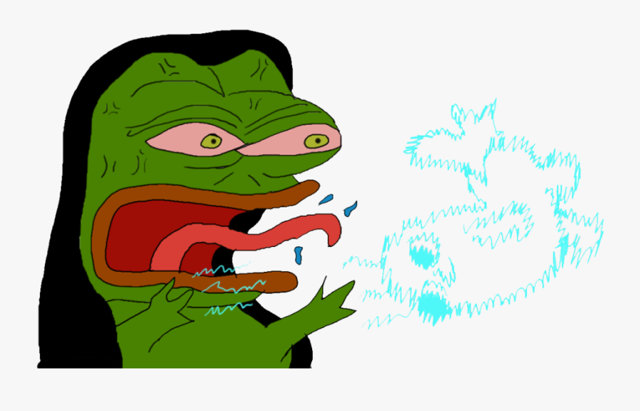 Raging Emperor Pepe - Cartoon , Free Transparent Clipart - ClipartKey