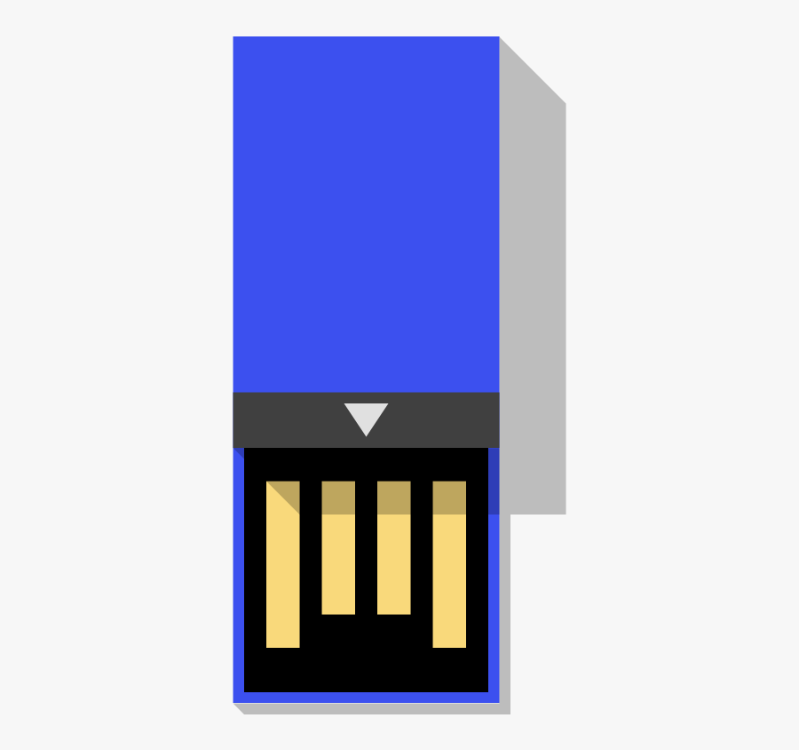 Usb Clip Drive - Vector Graphics , Free Transparent Clipart - ClipartKey