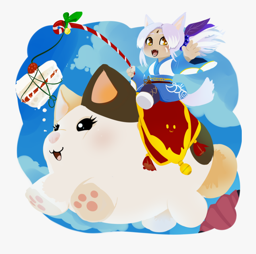 [fanart]my Husband Drew This For Me Back In - Fat Cat Ffxiv Mount ...