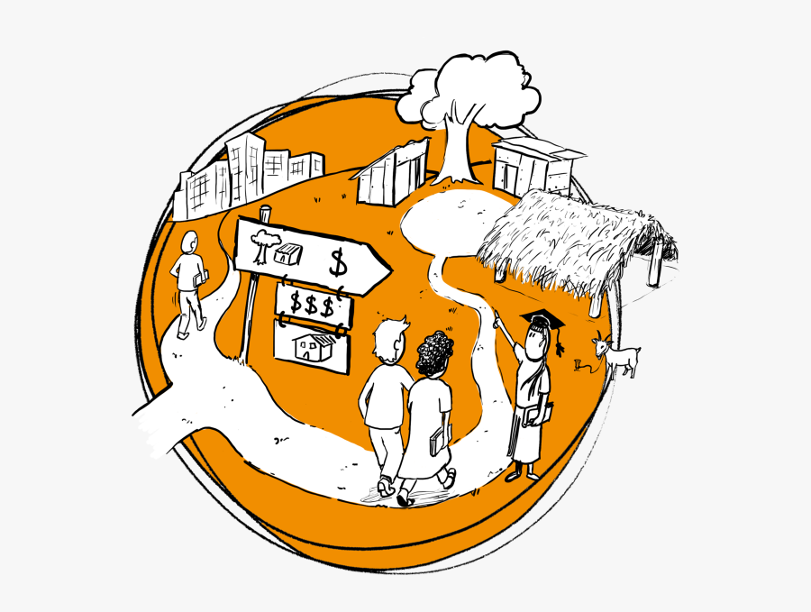 Transparent Children Leaving School Clipart - Marginalized Children ...