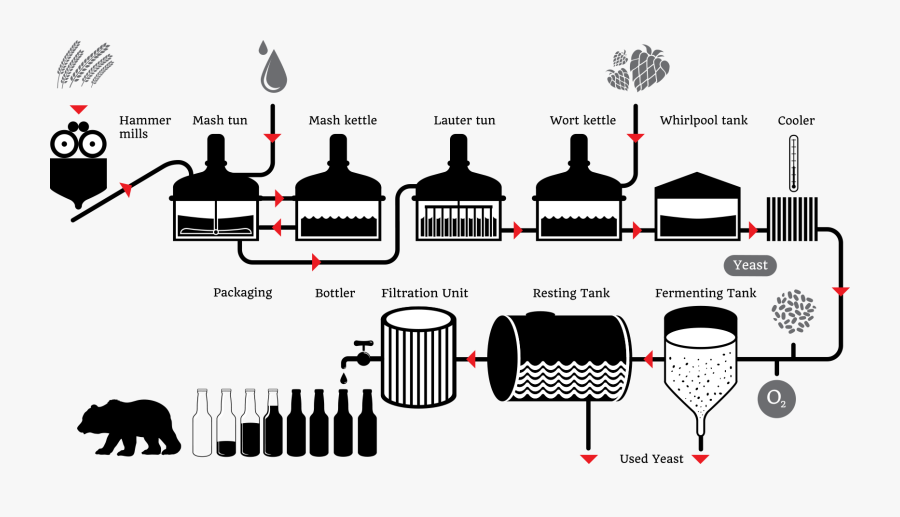 Brewing Process , Free Transparent Clipart - ClipartKey