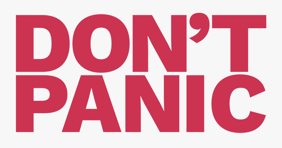 Don"t Panic - Graphic Design , Free Transparent Clipart - ClipartKey