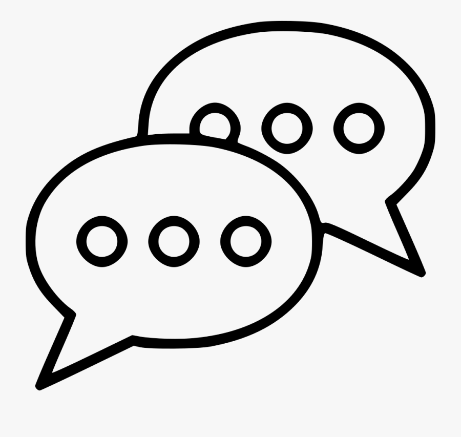Dialogue Box Comments - Icon , Free Transparent Clipart - ClipartKey