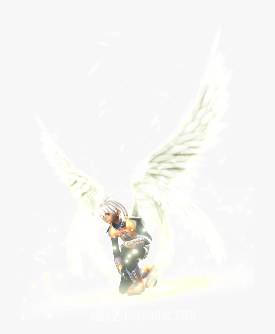 Anime Image Guardian Angel - Fantasy Angel Video Game Character , Free ...